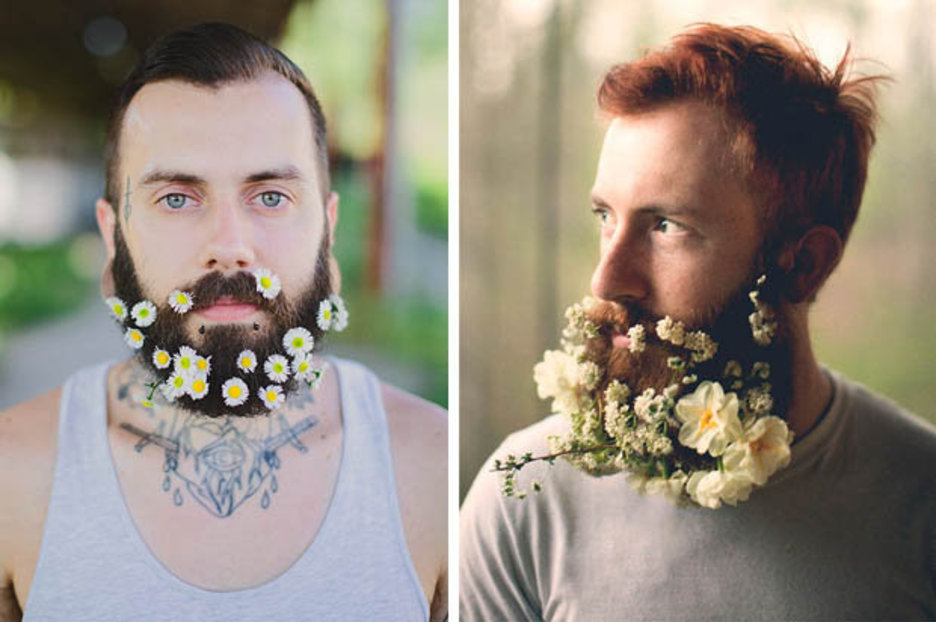 Consejos para decorar tu barba con flores | Mundo Flores